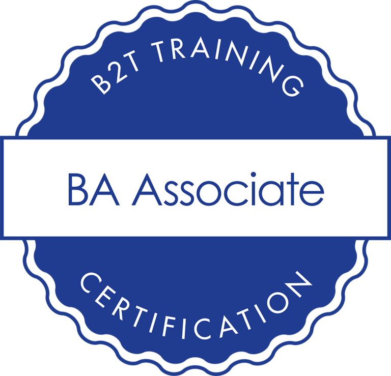 B2T Business Analysis | B2T Training